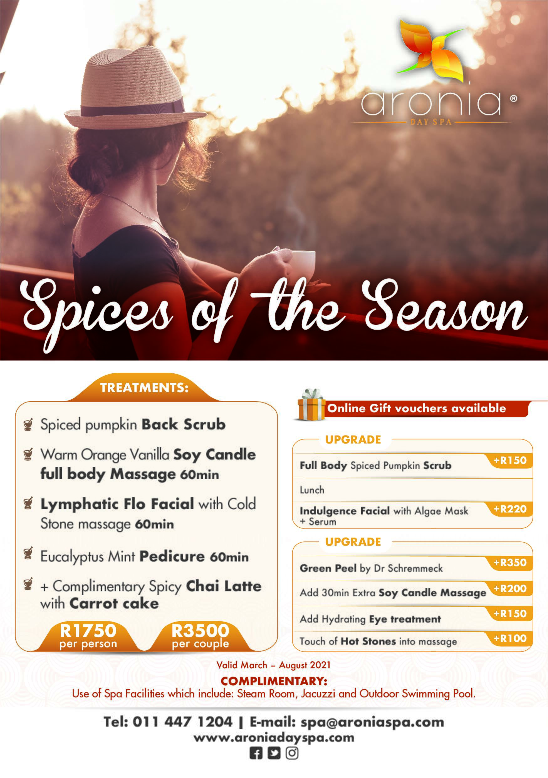 Aronia Day Spa - Luxury Best Day Spa Experience Johannesburg