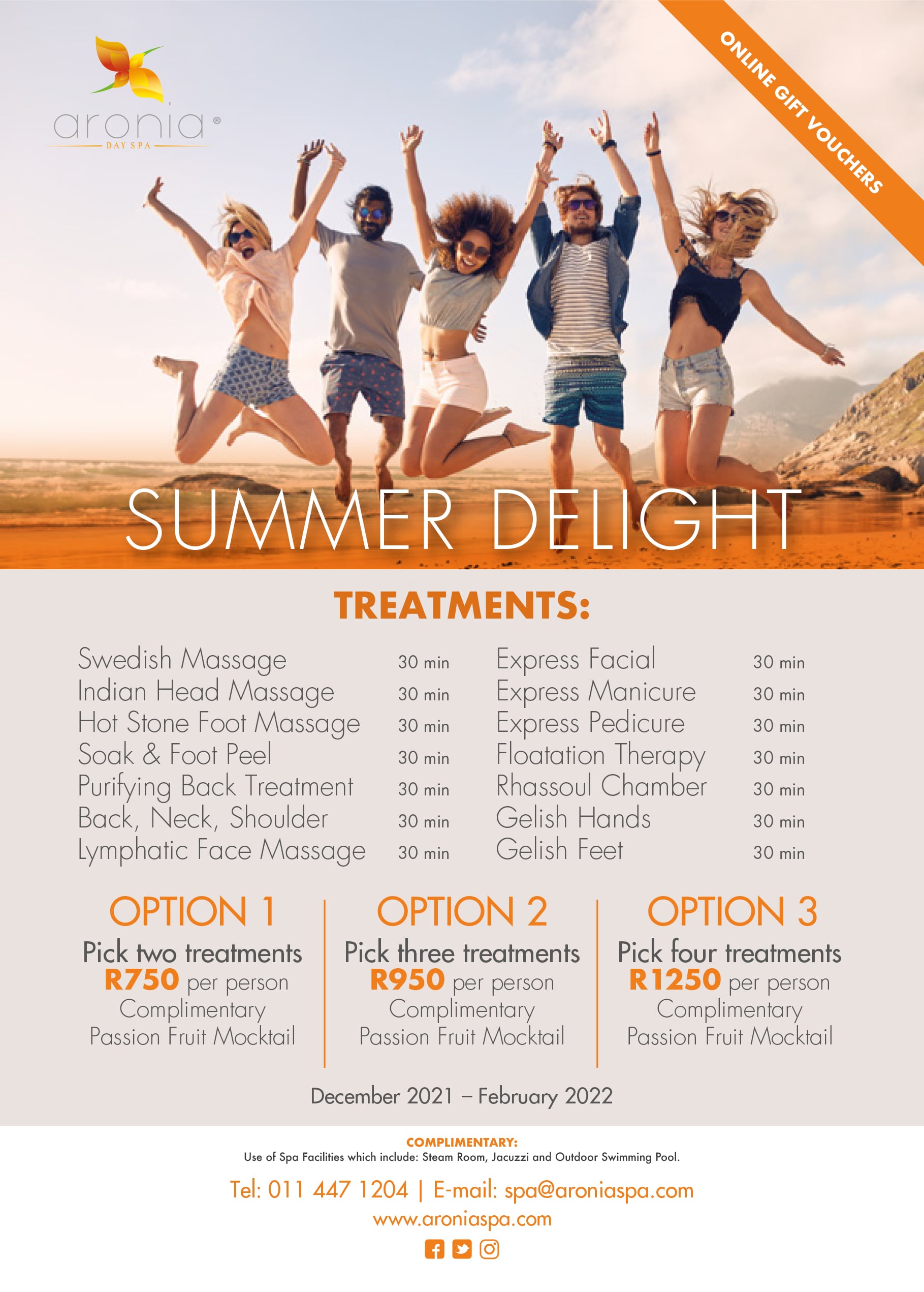 Aronia Day Spa - Luxury Best Day Spa Experience Johannesburg