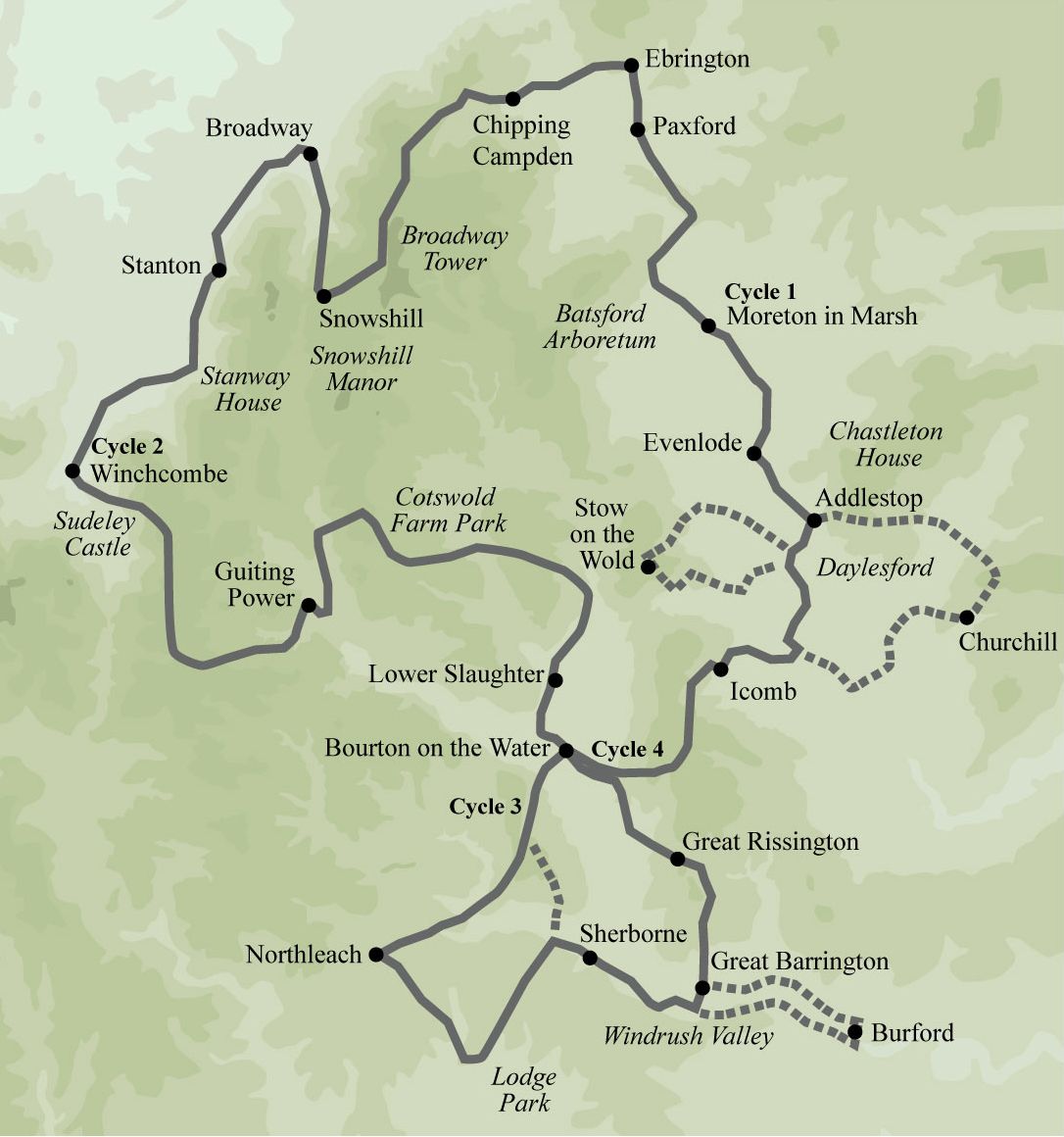 Classic Cotswolds Cycle Tour | Cotswold Walks