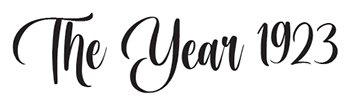The Year 1923 | The Gettysburg Experience