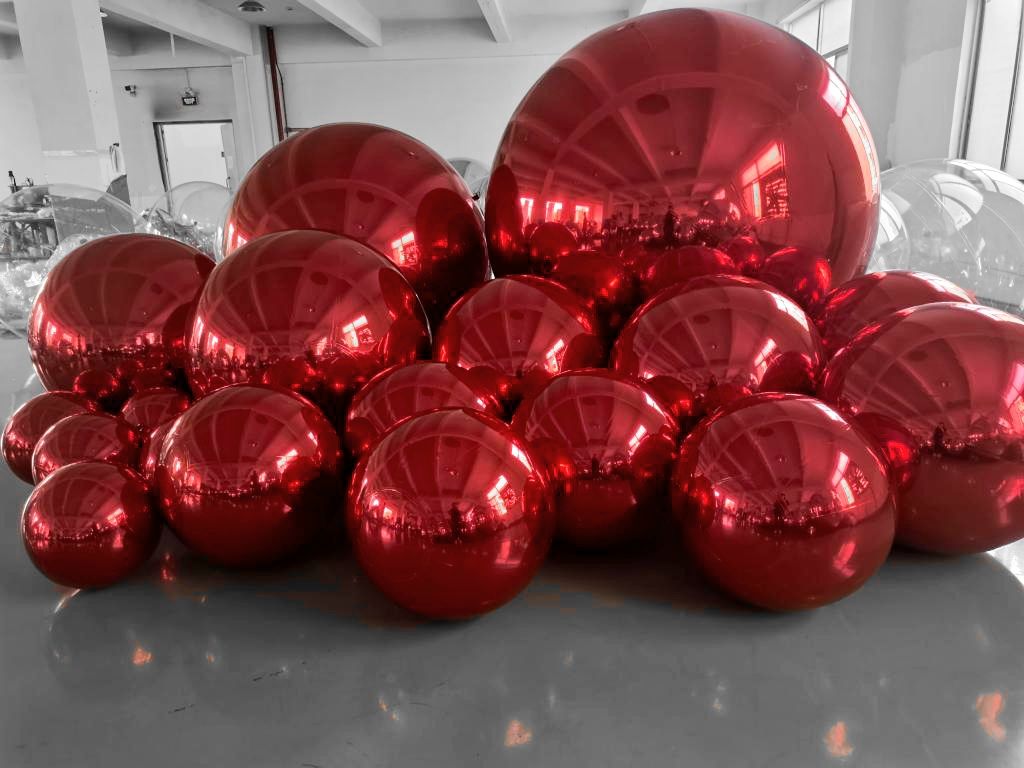 Giant Inflatable Ball Decorations | Giant Shiny Balls Australia