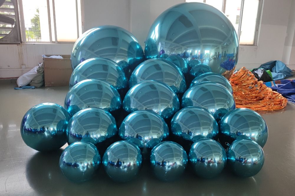 Giant Inflatable Ball Decorations | Giant Shiny Balls Australia