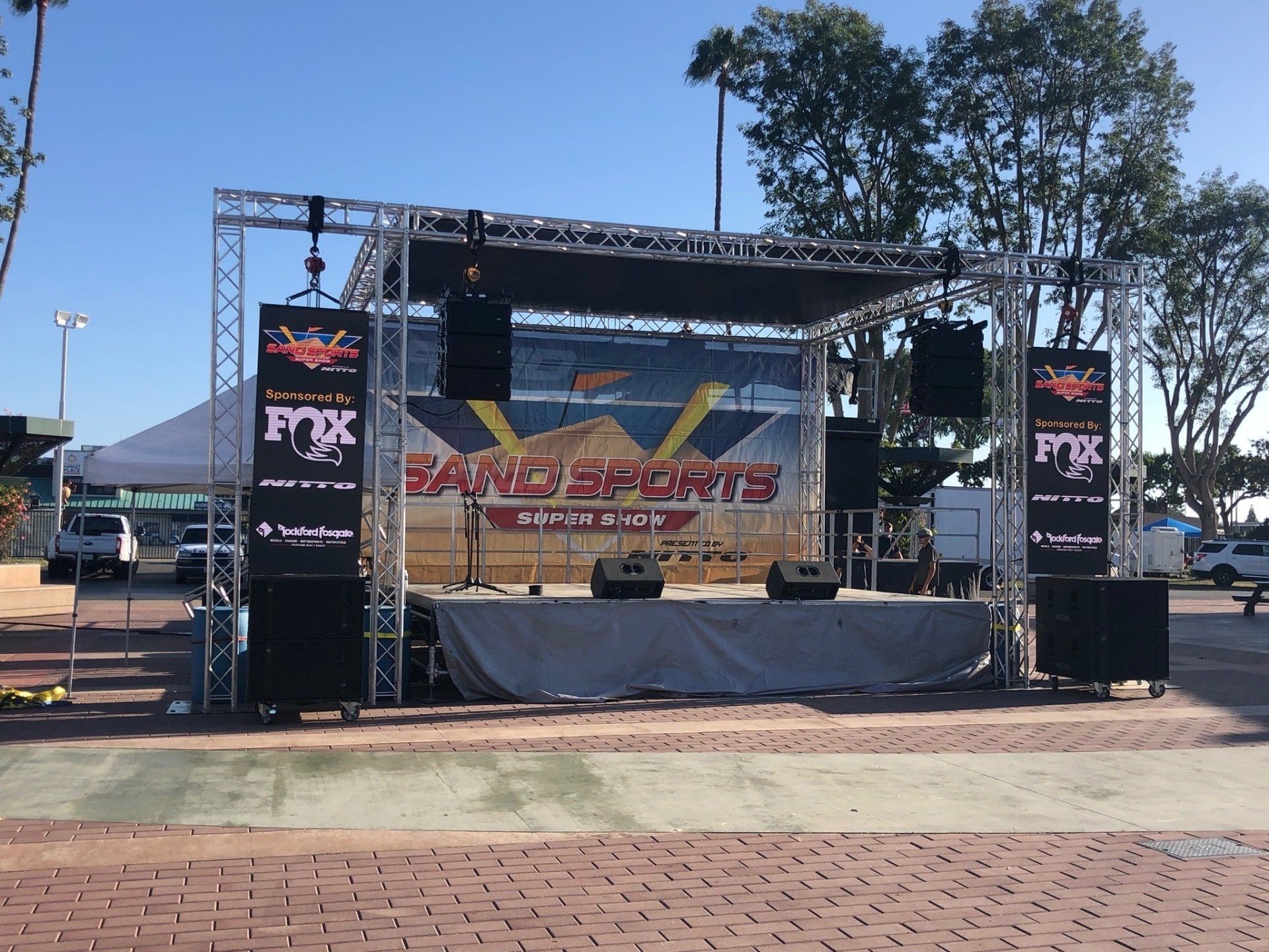 Deck Stage | Riverside, CA | Big Ear Audio