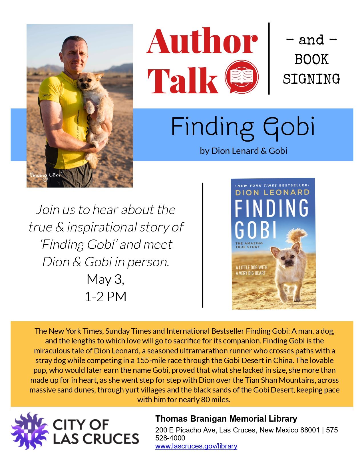Finding Gobi Events