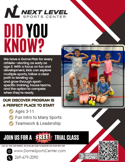 Next Level Sports Center | Next Level Sports Center | Schoolcraft, MI