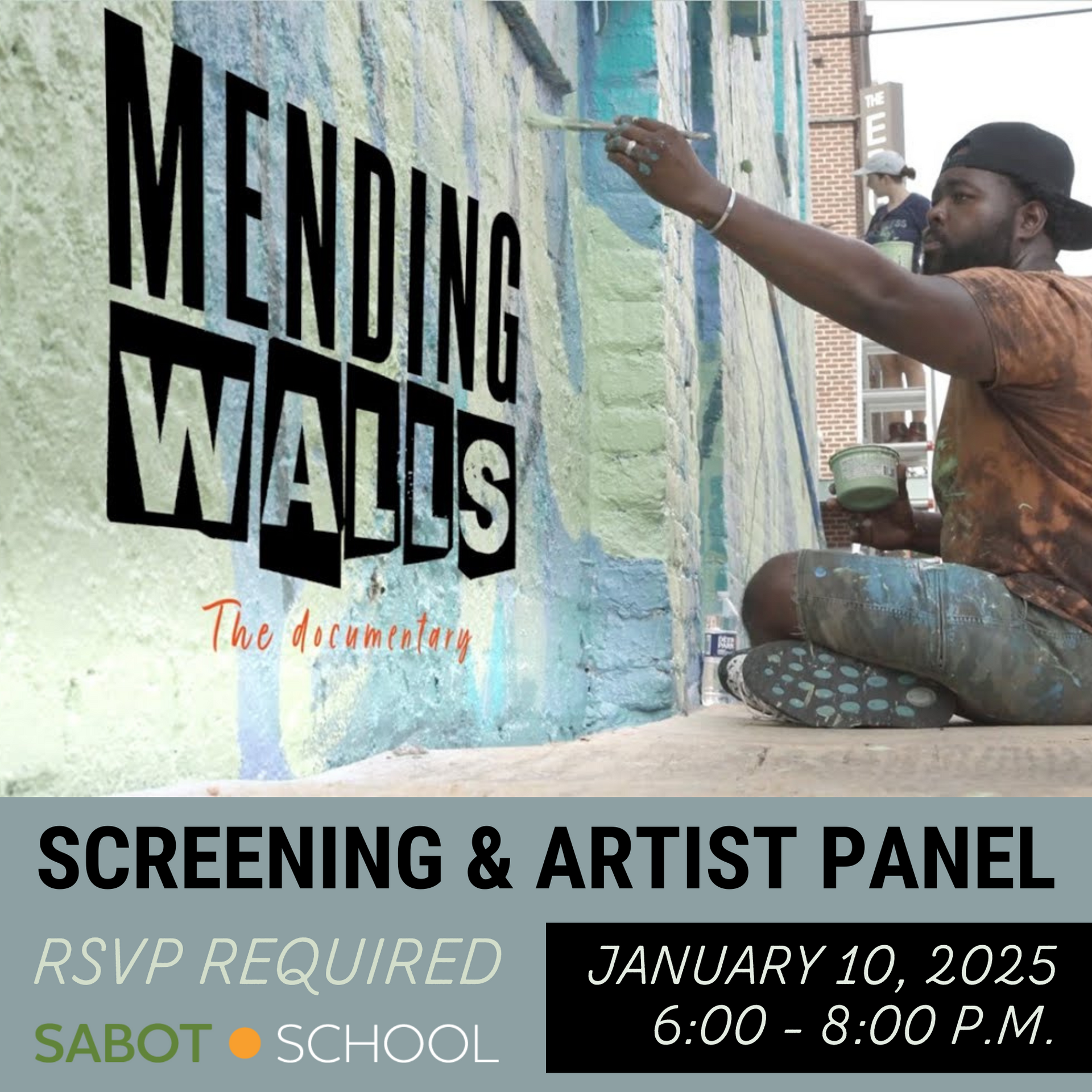 Mending Walls: Screening & Artist Panel with artist Hamilton Glass