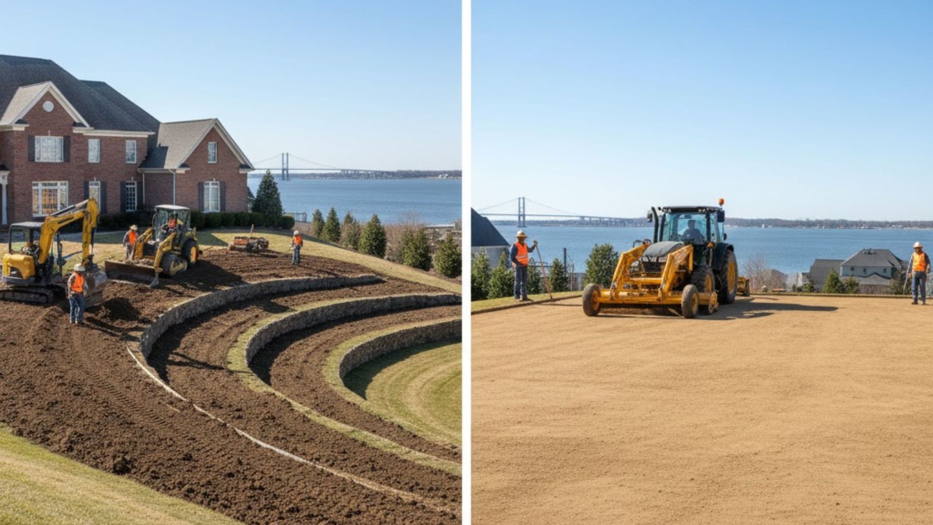 Yard Grading vs Land Leveling for Hampton Roads Properties