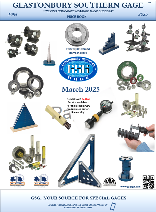 GSG Price Book | Glastonbury Southern Gage