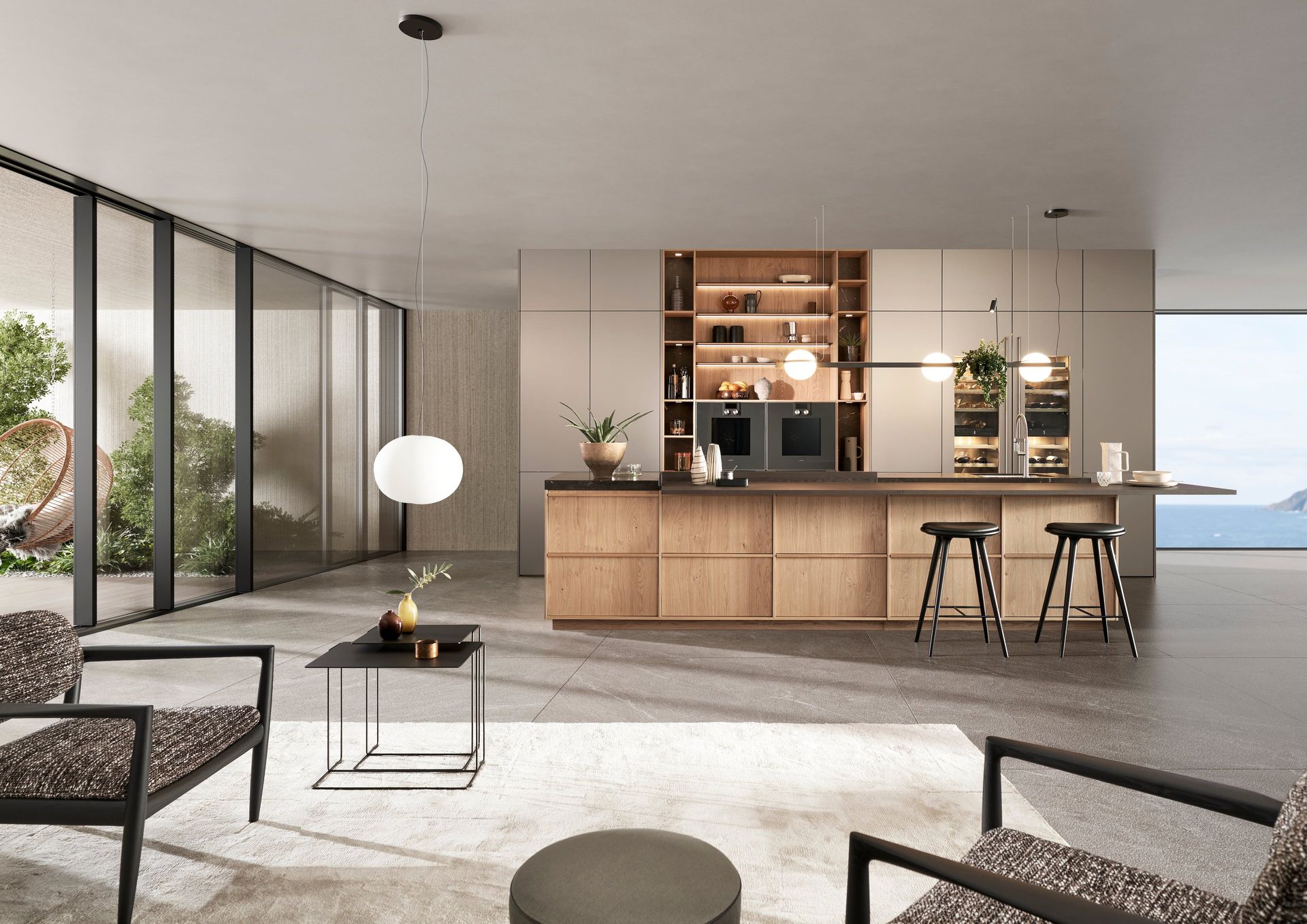 CONTINO ALURO - LEICHT | Forest Kitchen Design