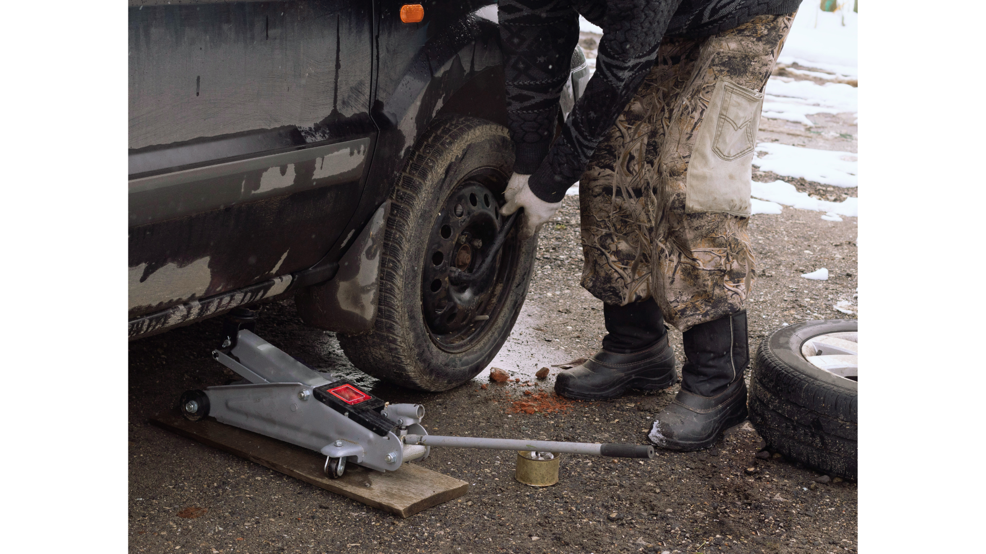 Tire Replacement- Easy fix and you're back on the road