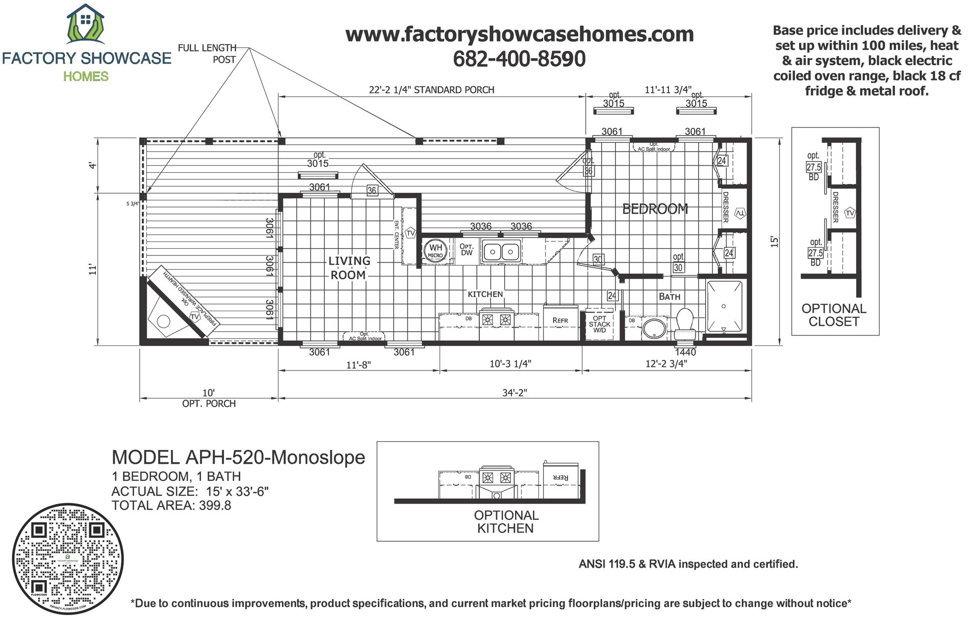 Park Model RVs Tiny Homes | Mansfield, TX | Factory Showcase Homes