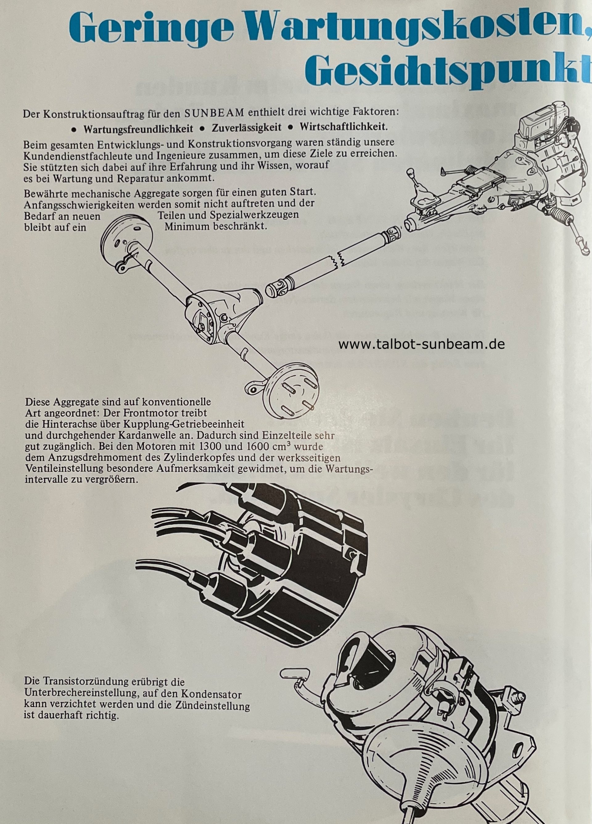 Simca Chrysler Talbot Sunbeam LS GL GLS TI Lotus