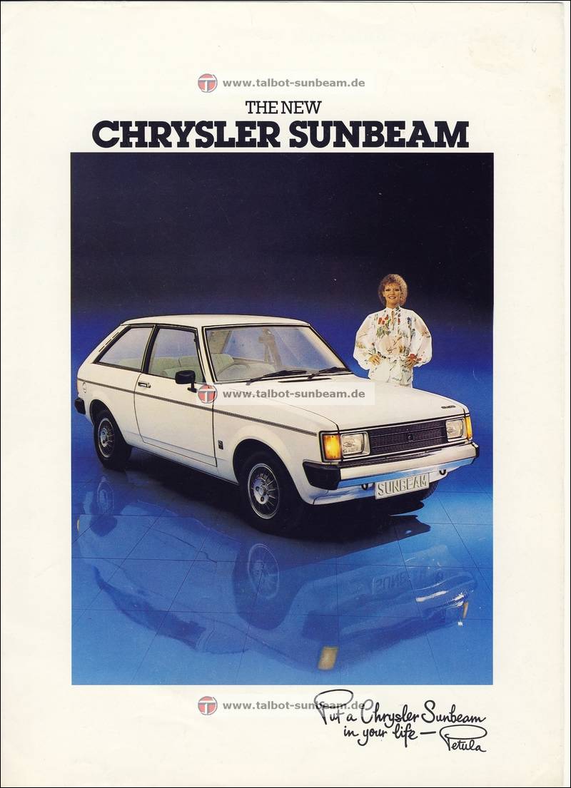Simca Chrysler Talbot Sunbeam LS GL GLS TI Lotus