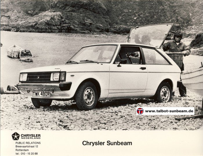 Simca Chrysler Talbot Sunbeam LS GL GLS TI Lotus