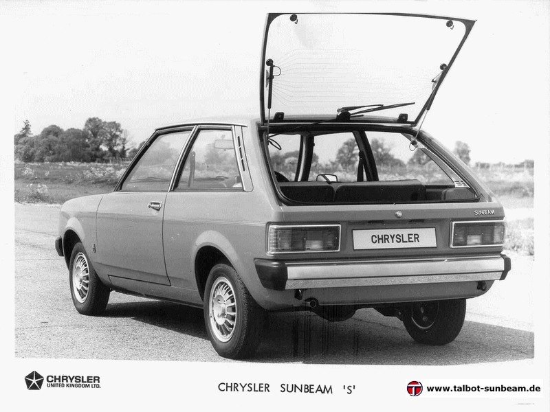 Simca Chrysler Talbot Sunbeam LS GL GLS TI Lotus