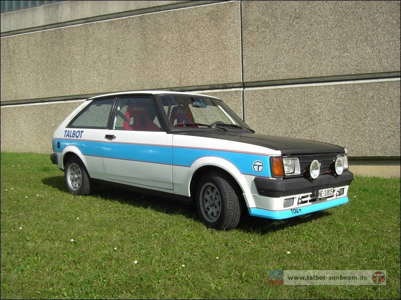 Simca Chrysler Talbot Sunbeam LS GL GLS TI Lotus