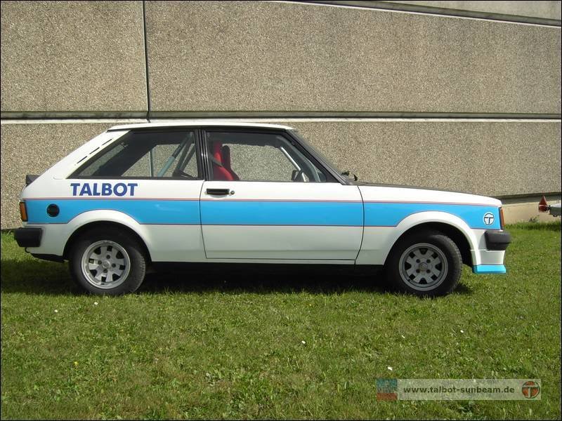 Simca Chrysler Talbot Sunbeam LS GL GLS TI Lotus
