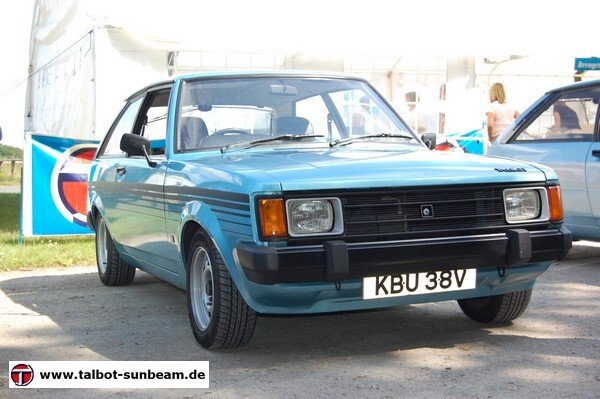 Simca Chrysler Talbot Sunbeam LS GL GLS TI Lotus