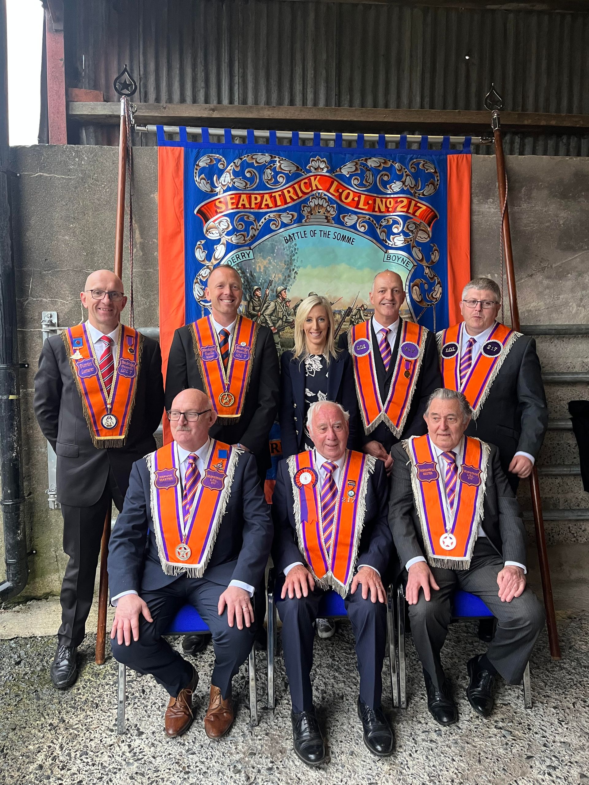 Carla Lockhart MP Celebrates 150 Years of Seapatrick LOL 217