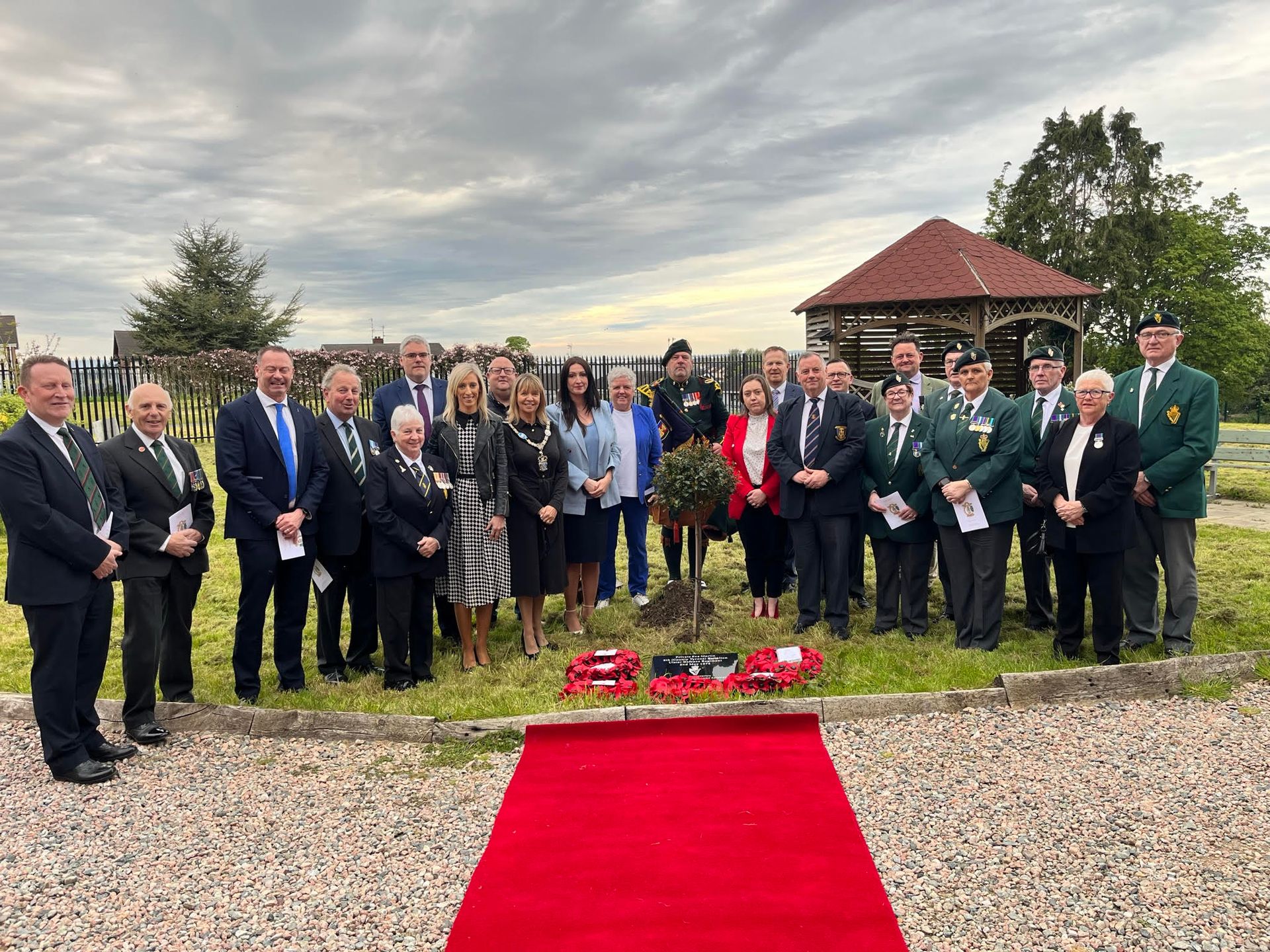 Upper Bann MP Attends 50th Anniversary Remembrance for Private Eva Martin