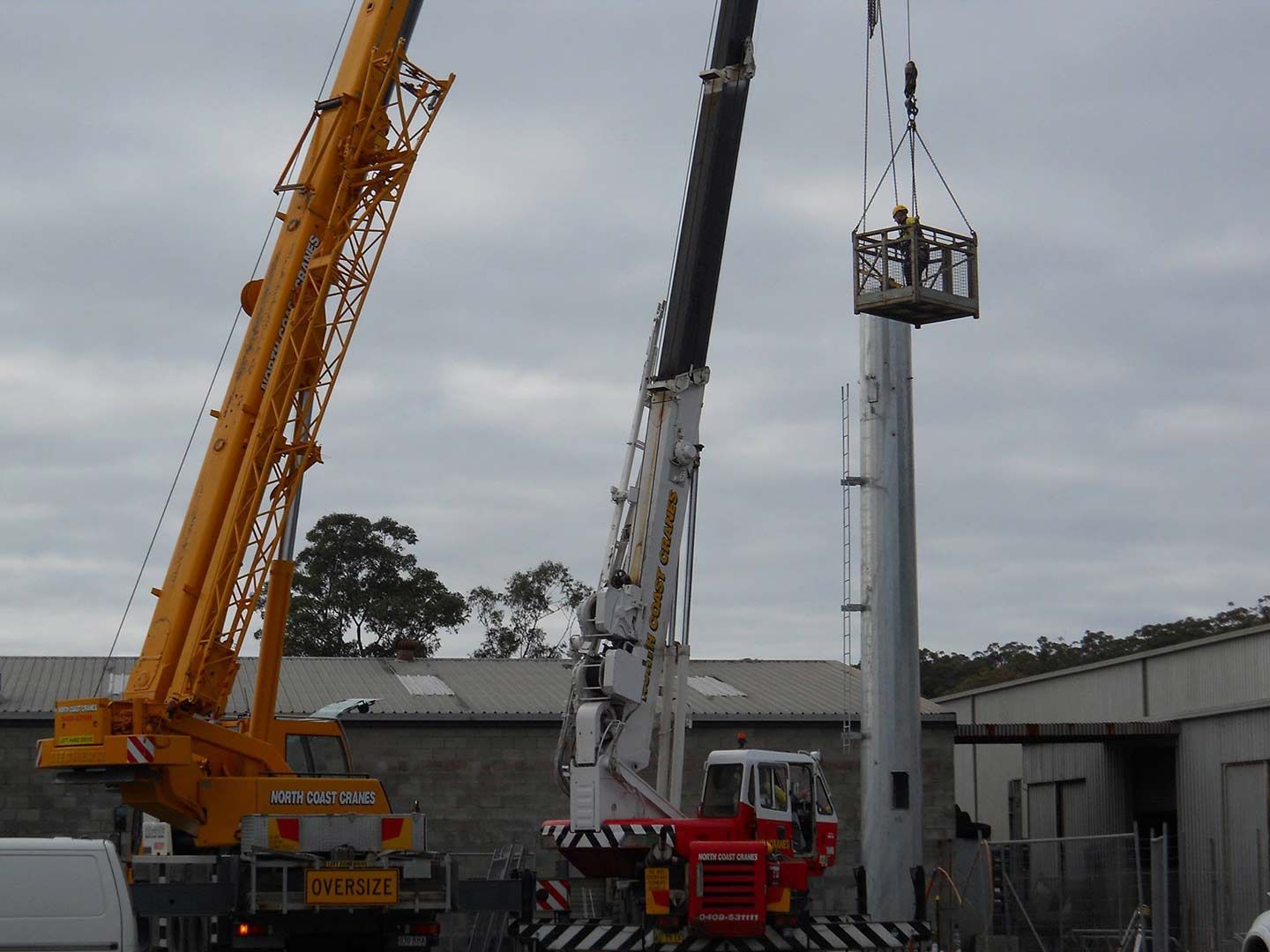 Tower Crane Hire in Woolgoolga | North Coast Cranes