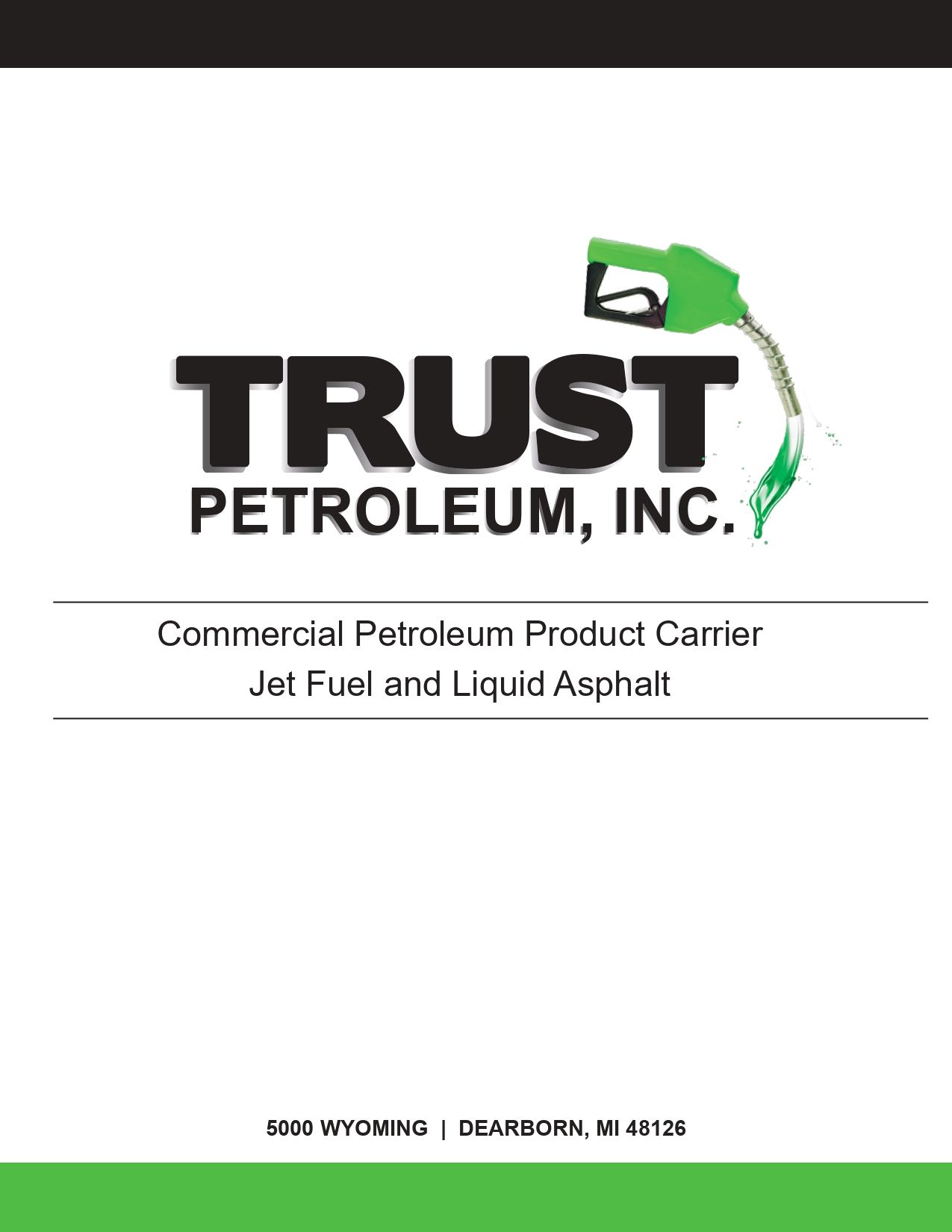 Capability Statement | Dearborn, MI | 734-262-3544
