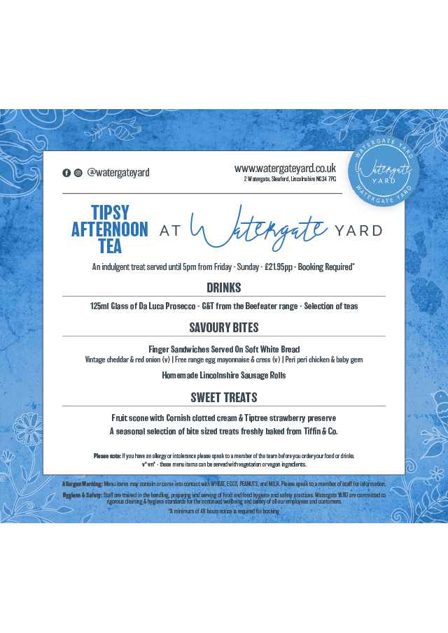 Watergate Yard, Sleaford Bar, Restaurant & Music Venue | About Us