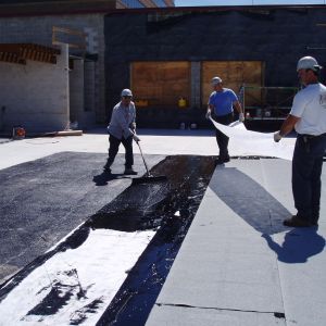 Hot Applied Waterproofing - Berwald Roofing Inc