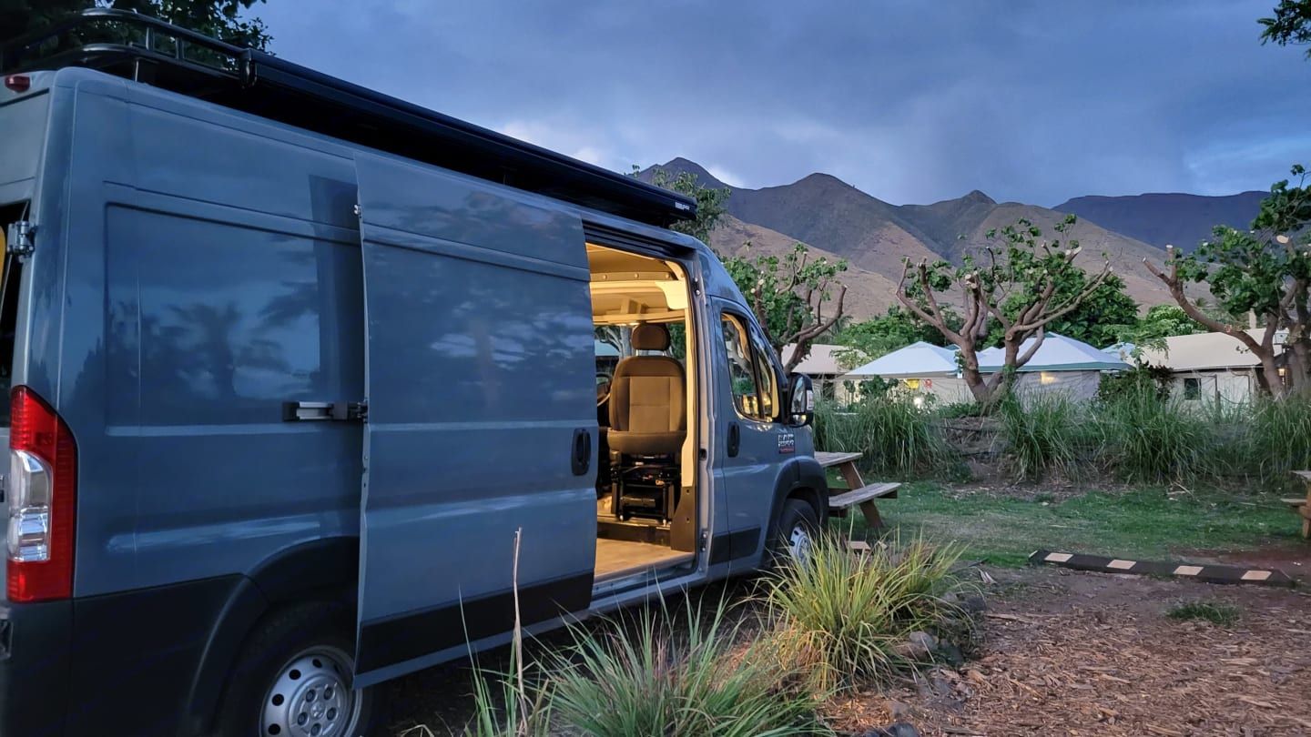 Rent a ProMaster Camper Van on Maui | Mana Vans Hawaii