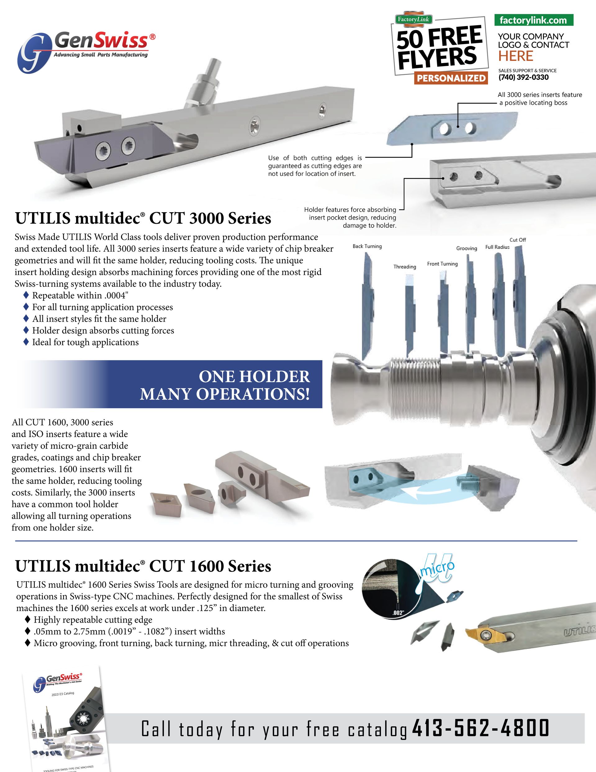 High Precision Tools & Accessories | GenSwiss