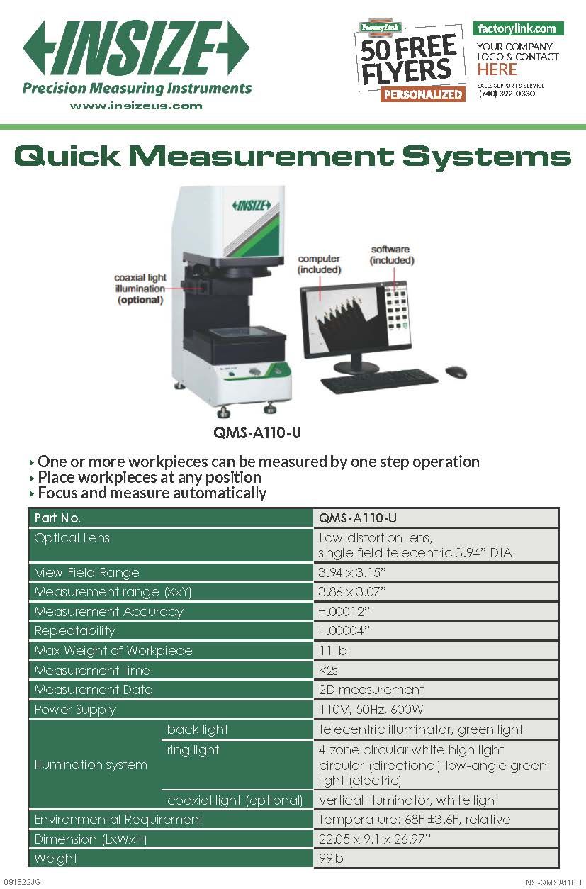 Precision Measuring Tools by INSIZE | Factory Link