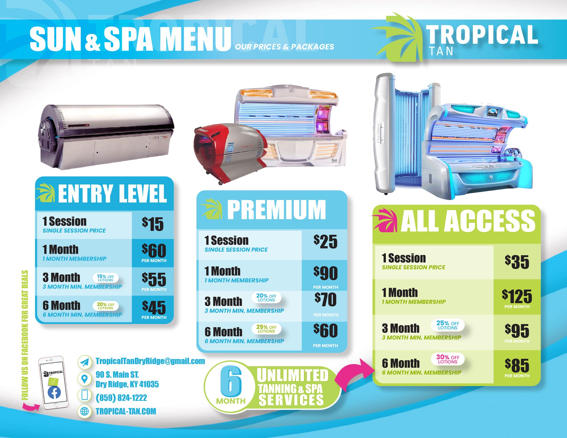 TROPICAL TAN 🌴Luxurious Tanning Salon & Spa