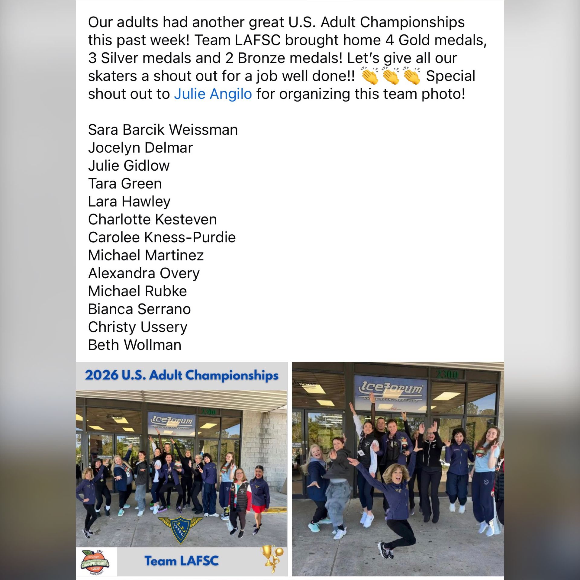 2026 US ADULT FIGURE SKATING CHAMPIONSHIPS