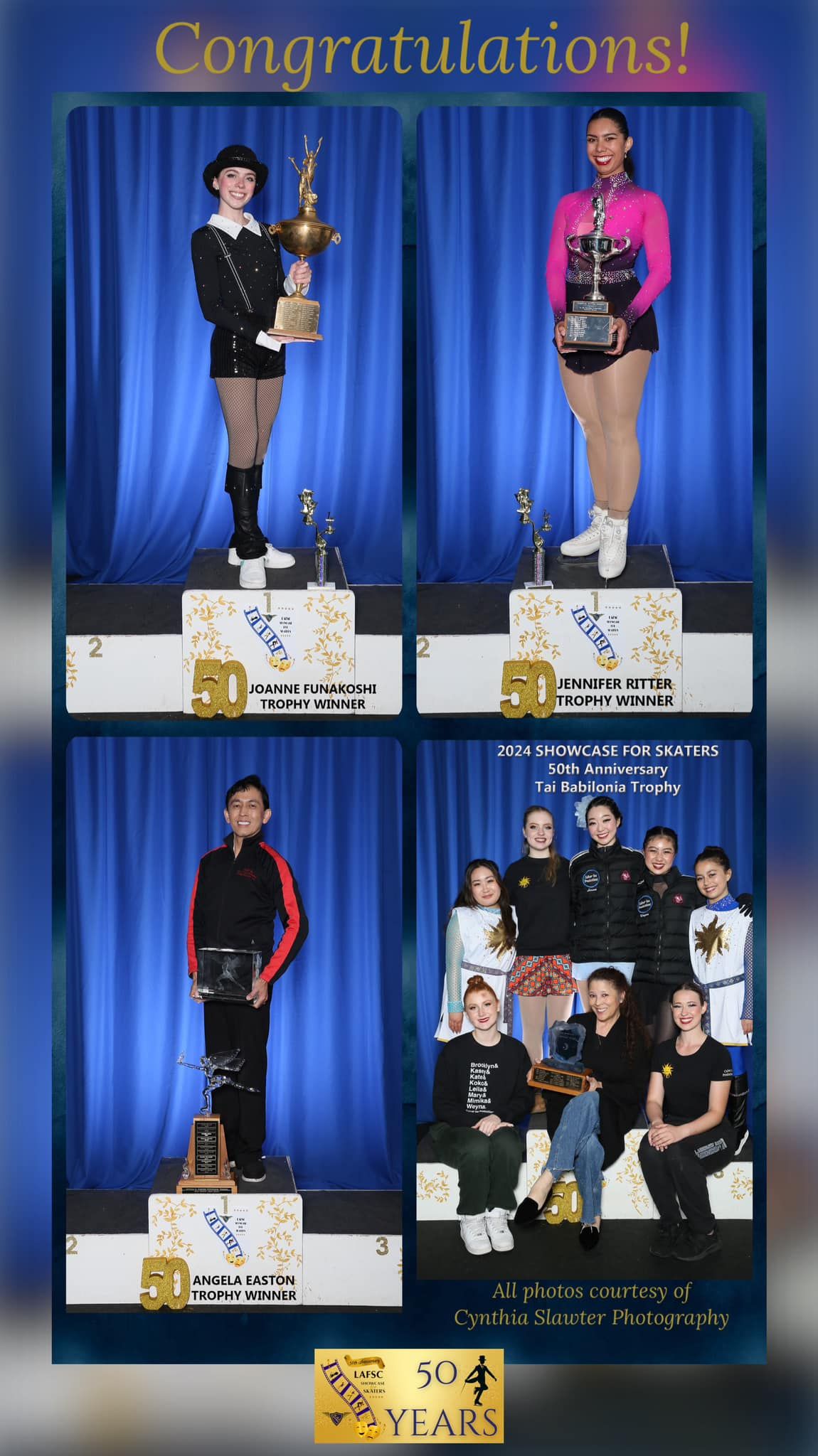 SHOWCASE PERPETUAL TROPHY WINNERS