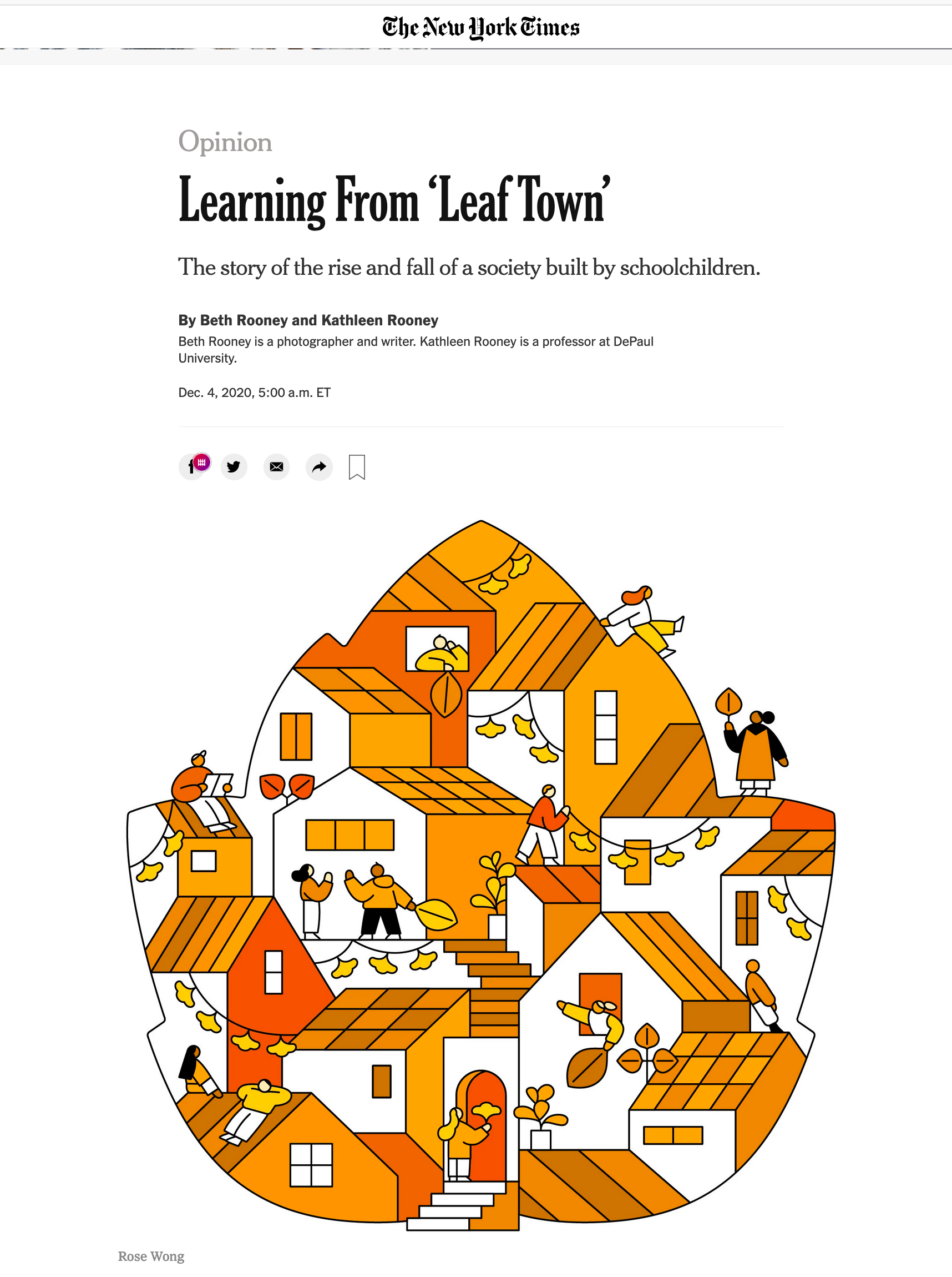 Beth Rooney's writing and photography