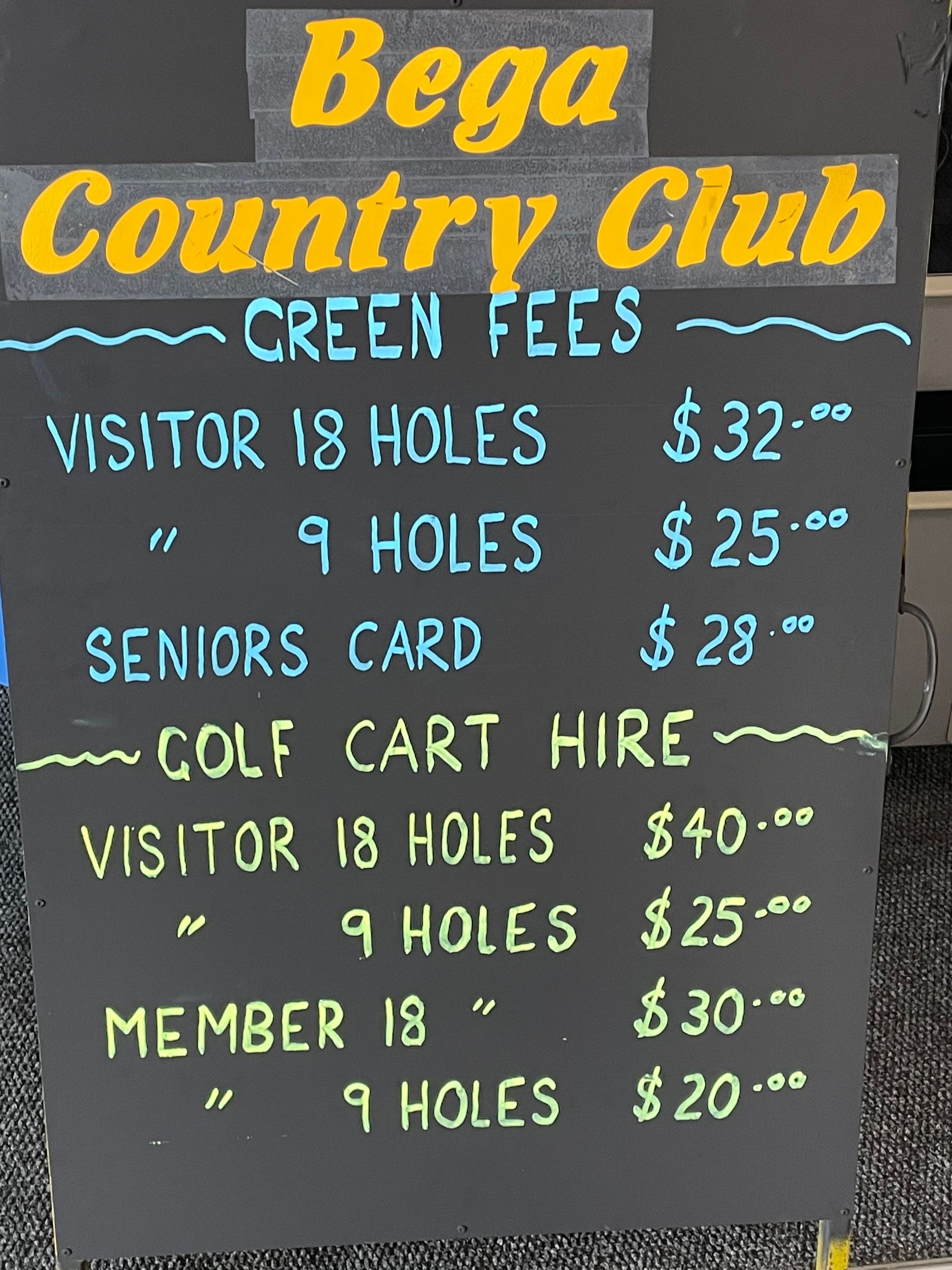 Bega Country Club - Bega, NSW - Home