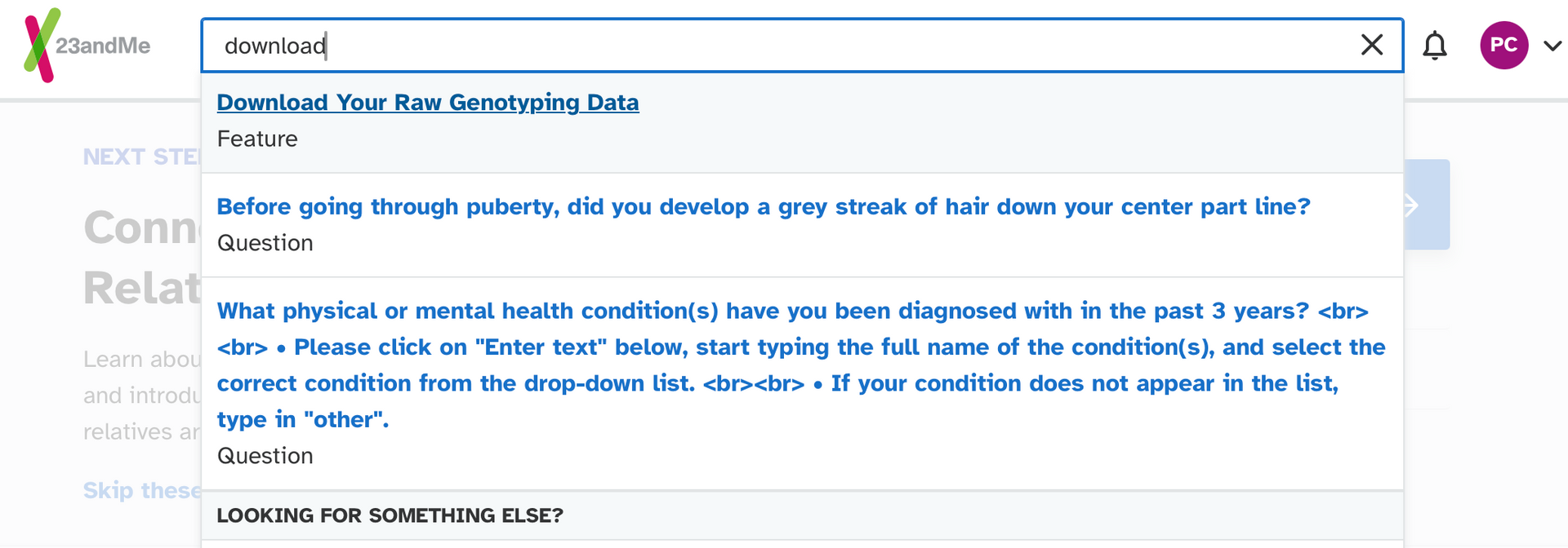 How to download DNA data from 23andMe
