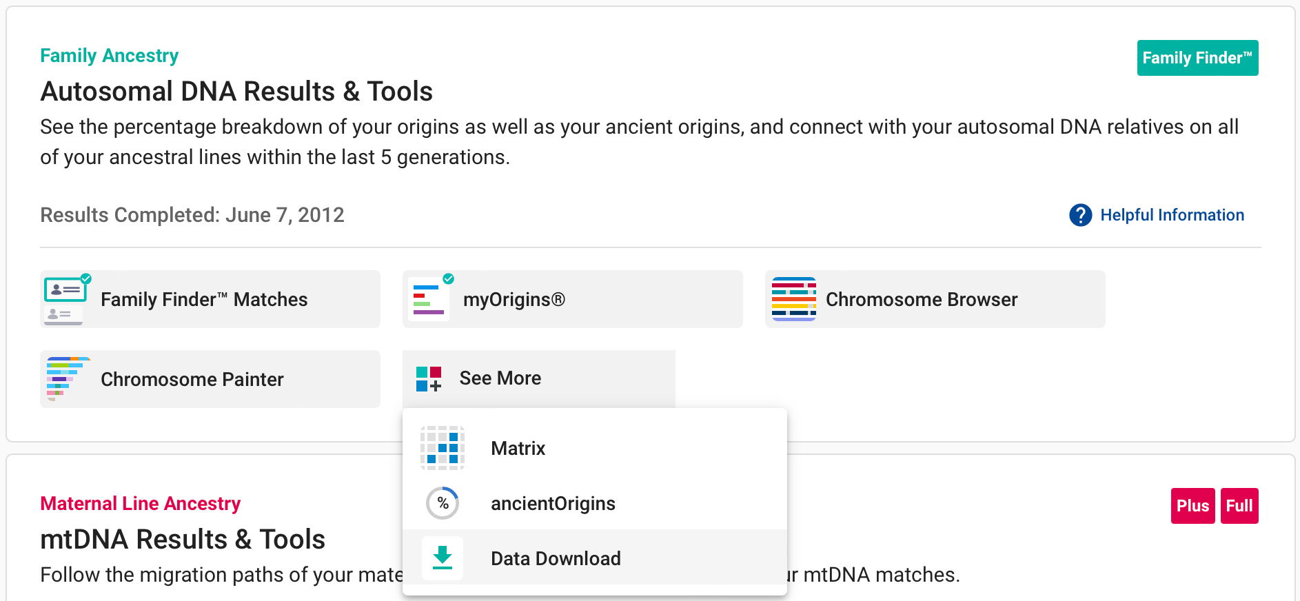 How to download DNA data from and upload to FamilyTreeDNA (FTDNA)