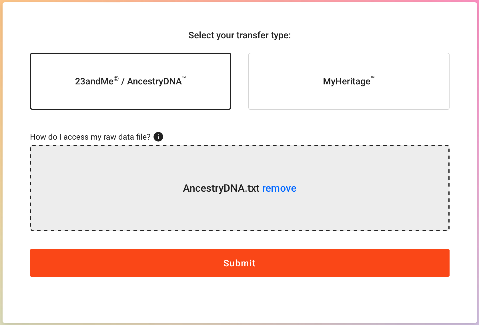 How to download DNA data from and upload to FamilyTreeDNA (FTDNA)