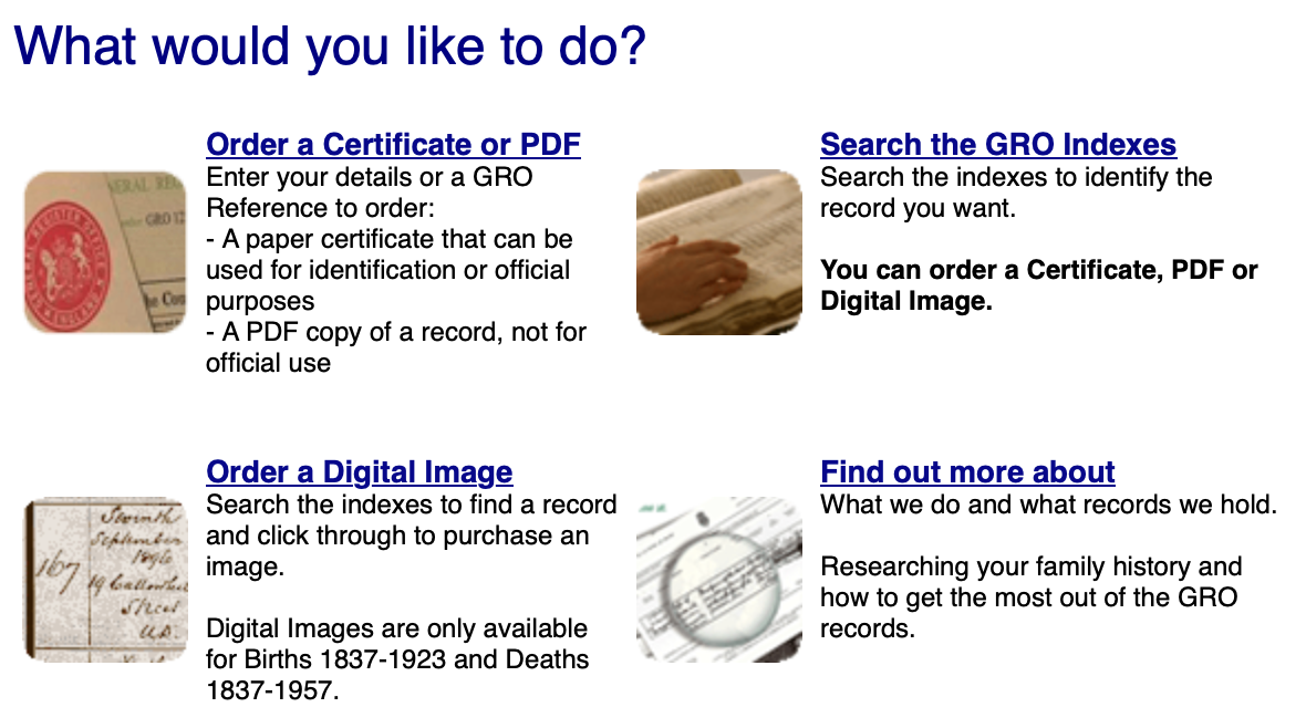 GRO BMD indexes and cheaper PDF and digital certificate options