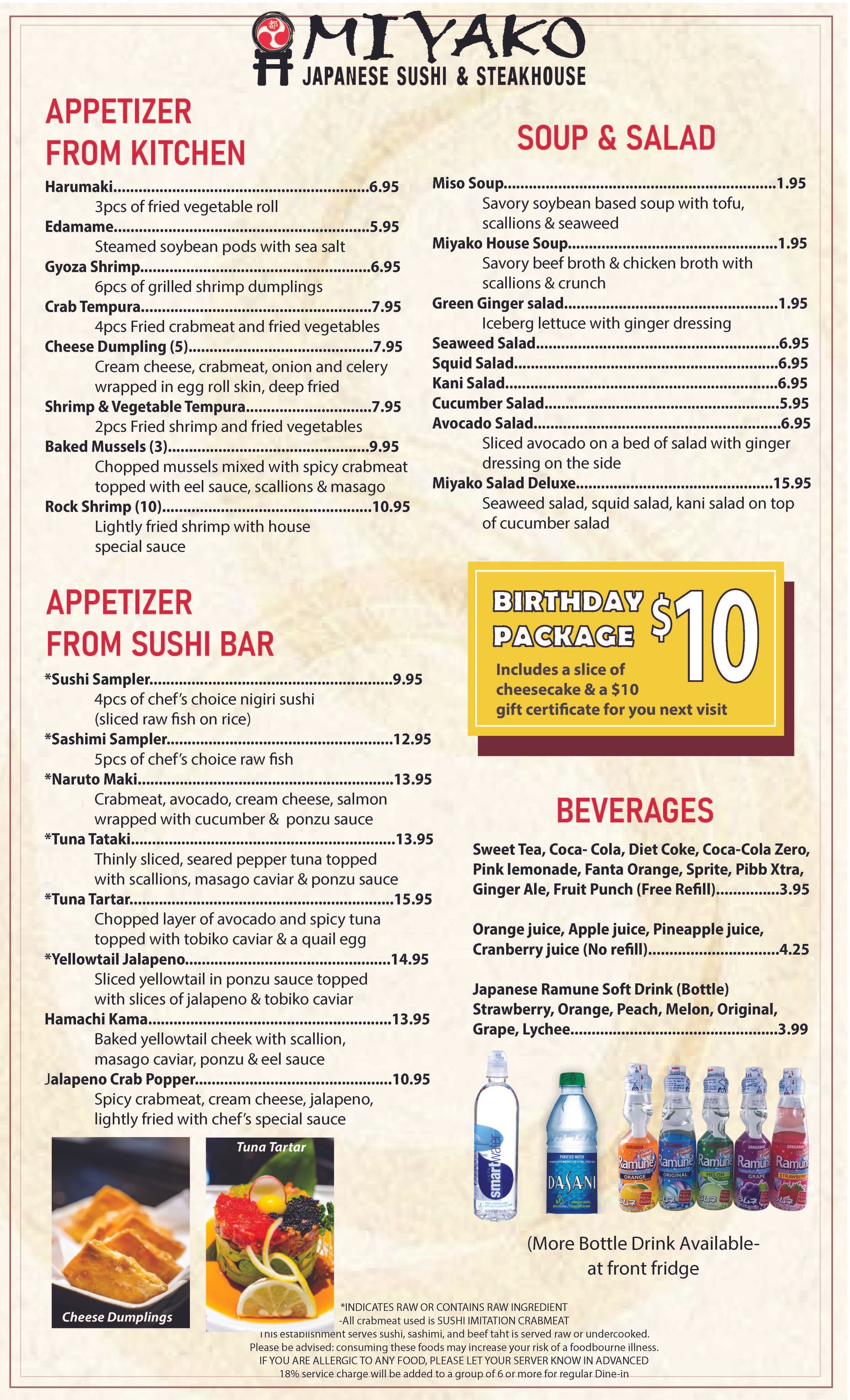 MIYAKO HIBACHI SUSHI & STEAK HOUSE