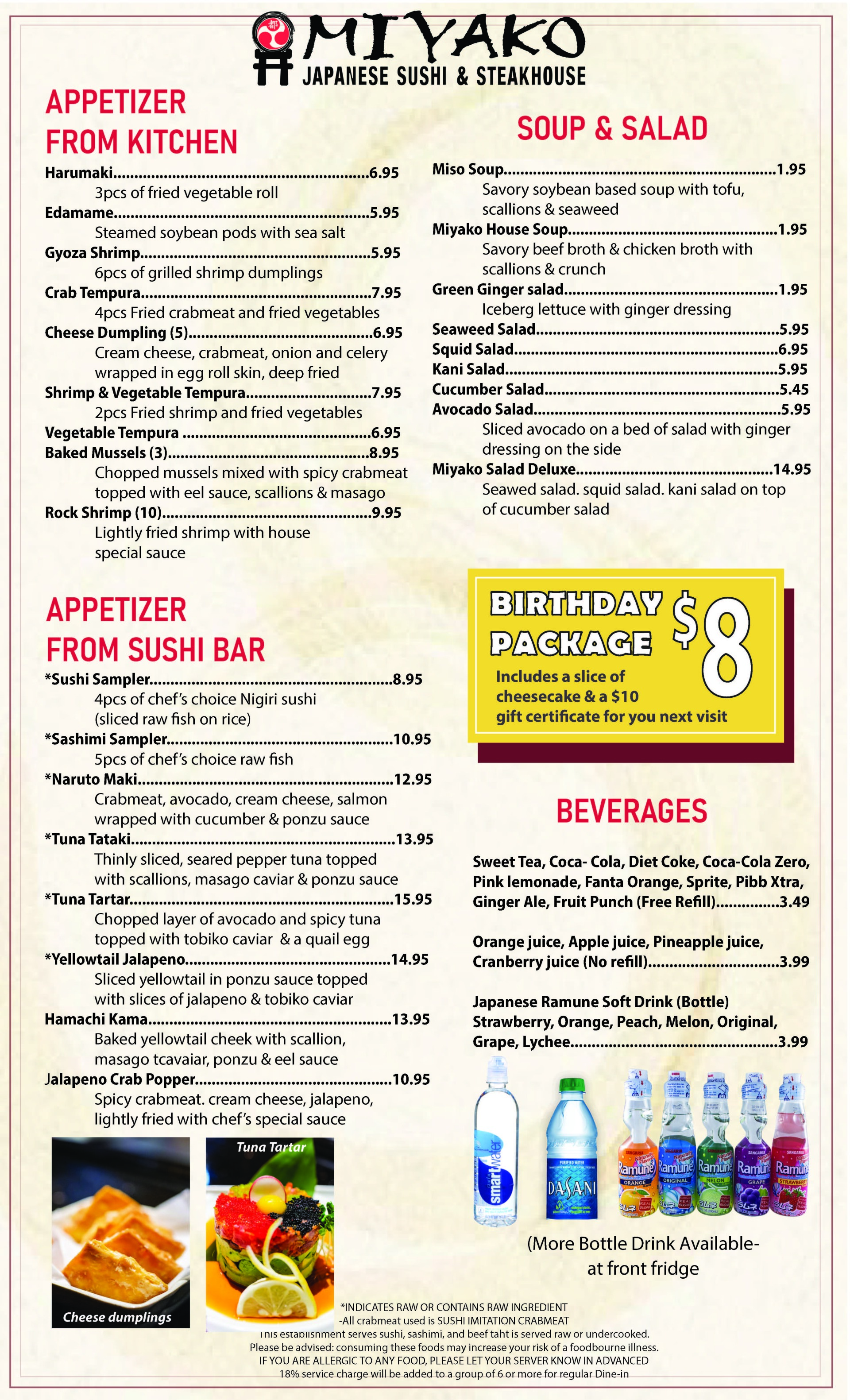 MIYAKO HIBACHI SUSHI & STEAK HOUSE