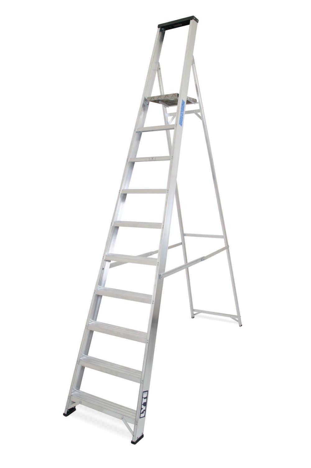 Aluminium Platform Step Ladders | Lyte Ladders & Towers Limited | UK
