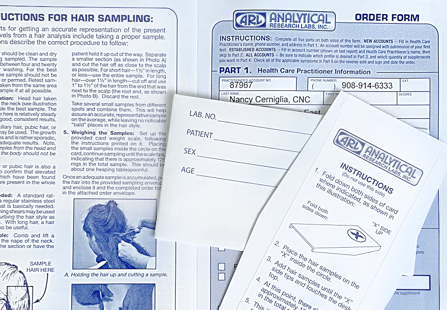 Hair Tissue Mineral Analysis