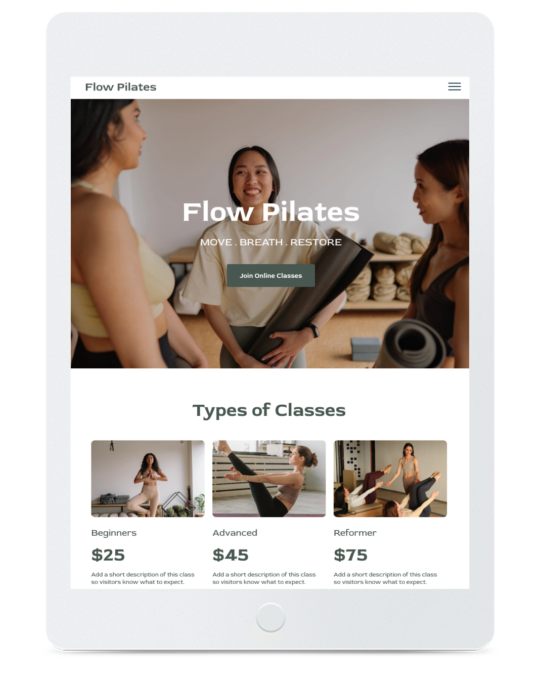 Build Striking Client Websites with Duda's Customizable Website Templates